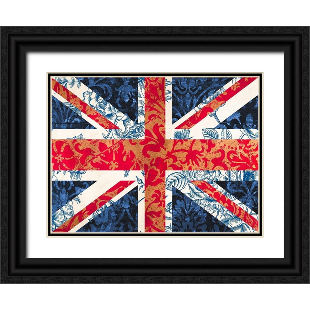 Simon, Pat 14x12 Black Ornate Wood Framed with Double Matting Museum ...