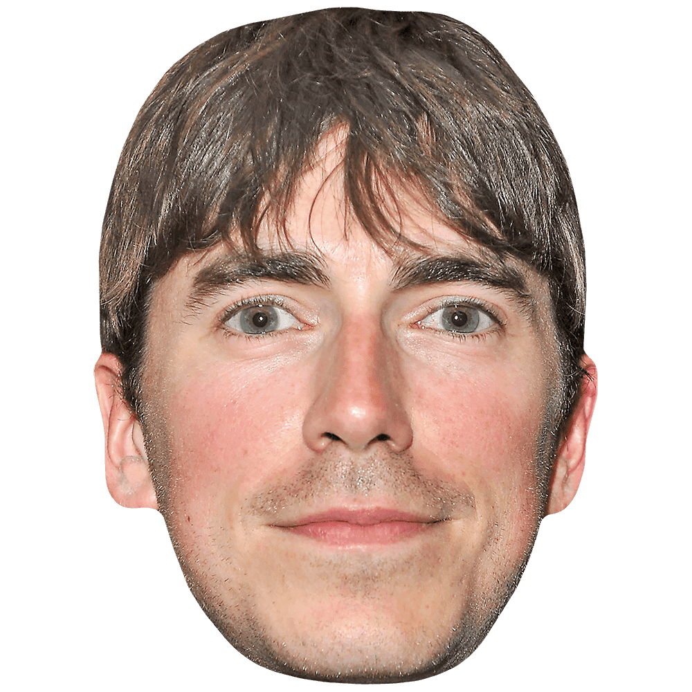 Simon Reeve (Stubble) Big Head. Larger than life mask. - Walmart.com