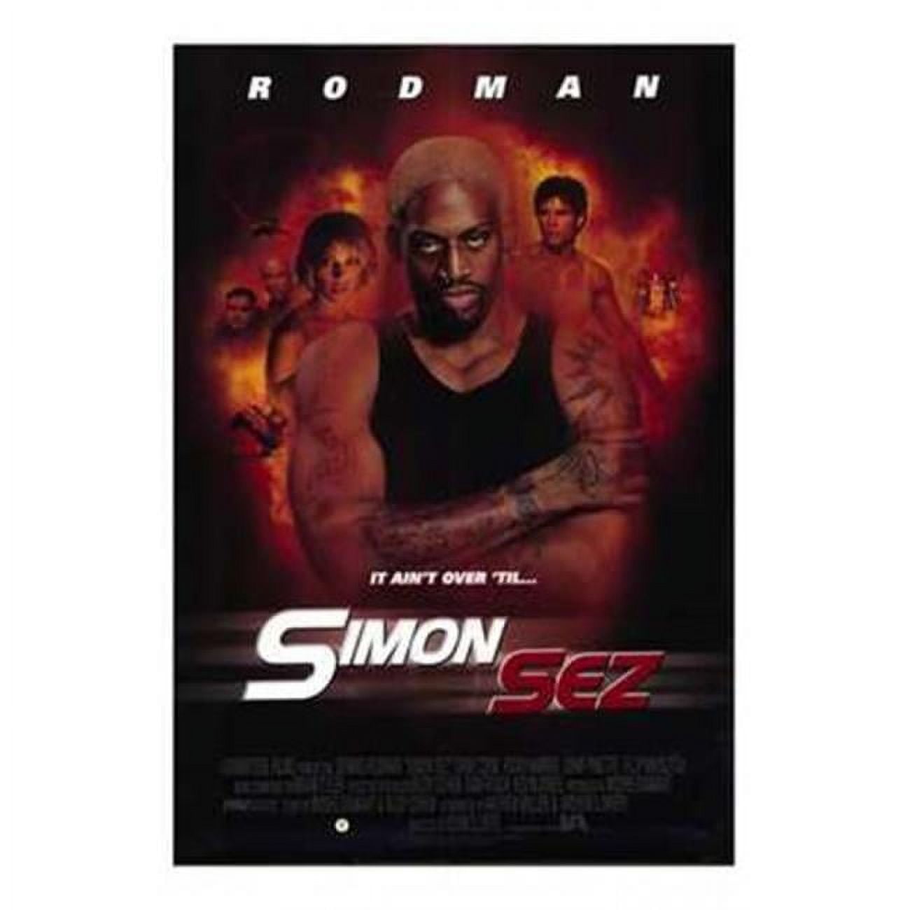 Simon Sez Movie Poster - 11 x 17 in. - Walmart.com