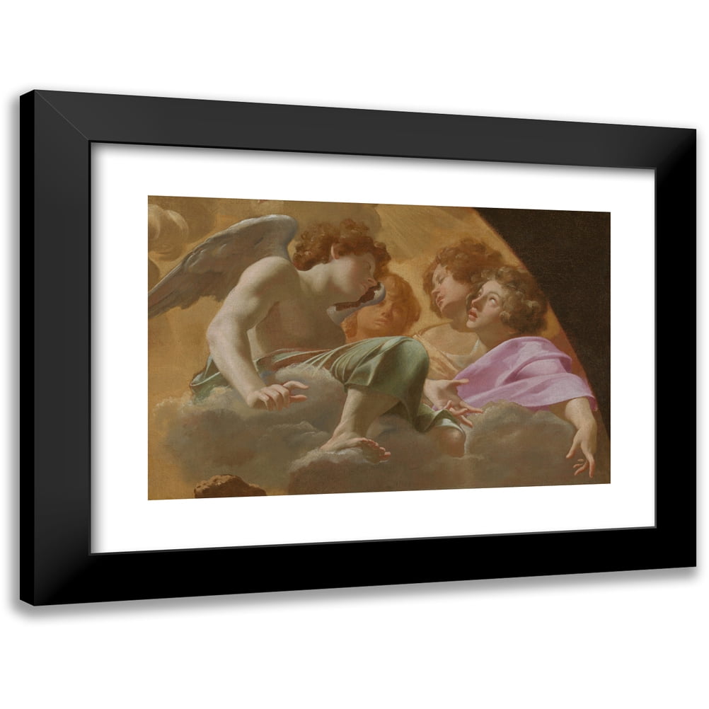 Simon Vouet 18x13 Black Modern Framed Museum Art Print Titled - Model ...