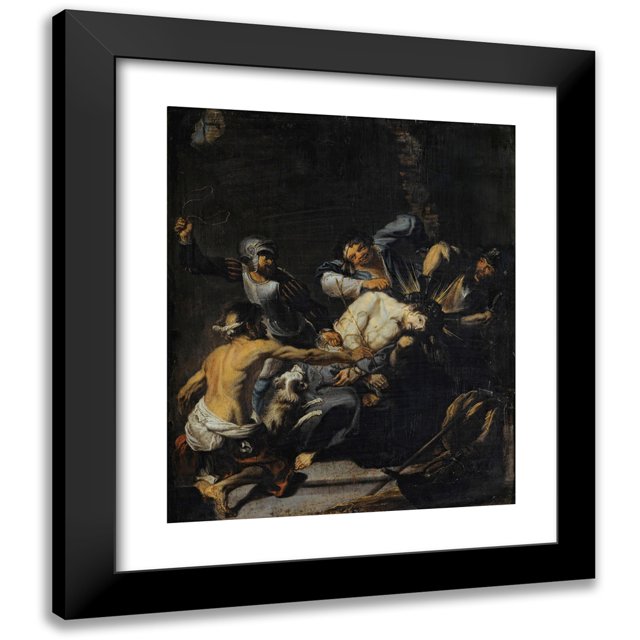 Simon de Vos 15x18 Black Modern Framed Museum Art Print Titled - The ...