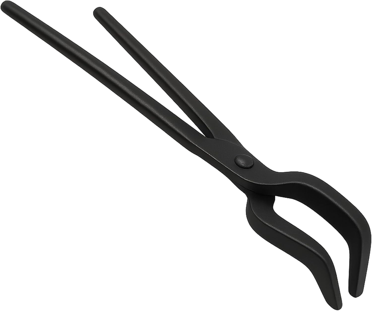 Simond Store 24" Blacksmith Tong Foundry Hinged Metal Tongs for Clay Graphite and Graphite ...