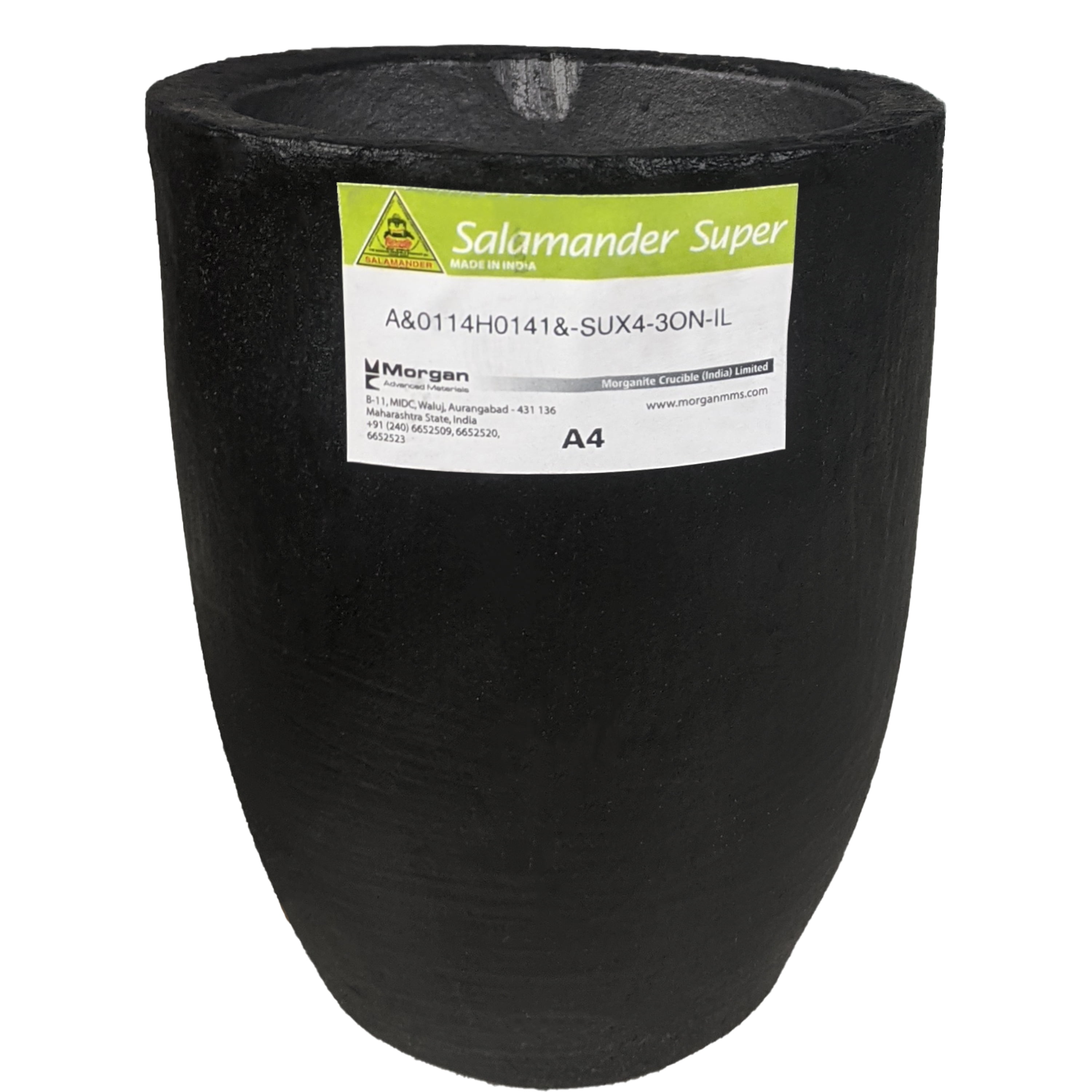 Simond Store A4 Salamander Morgan Super Clay Graphite Crucible for ...