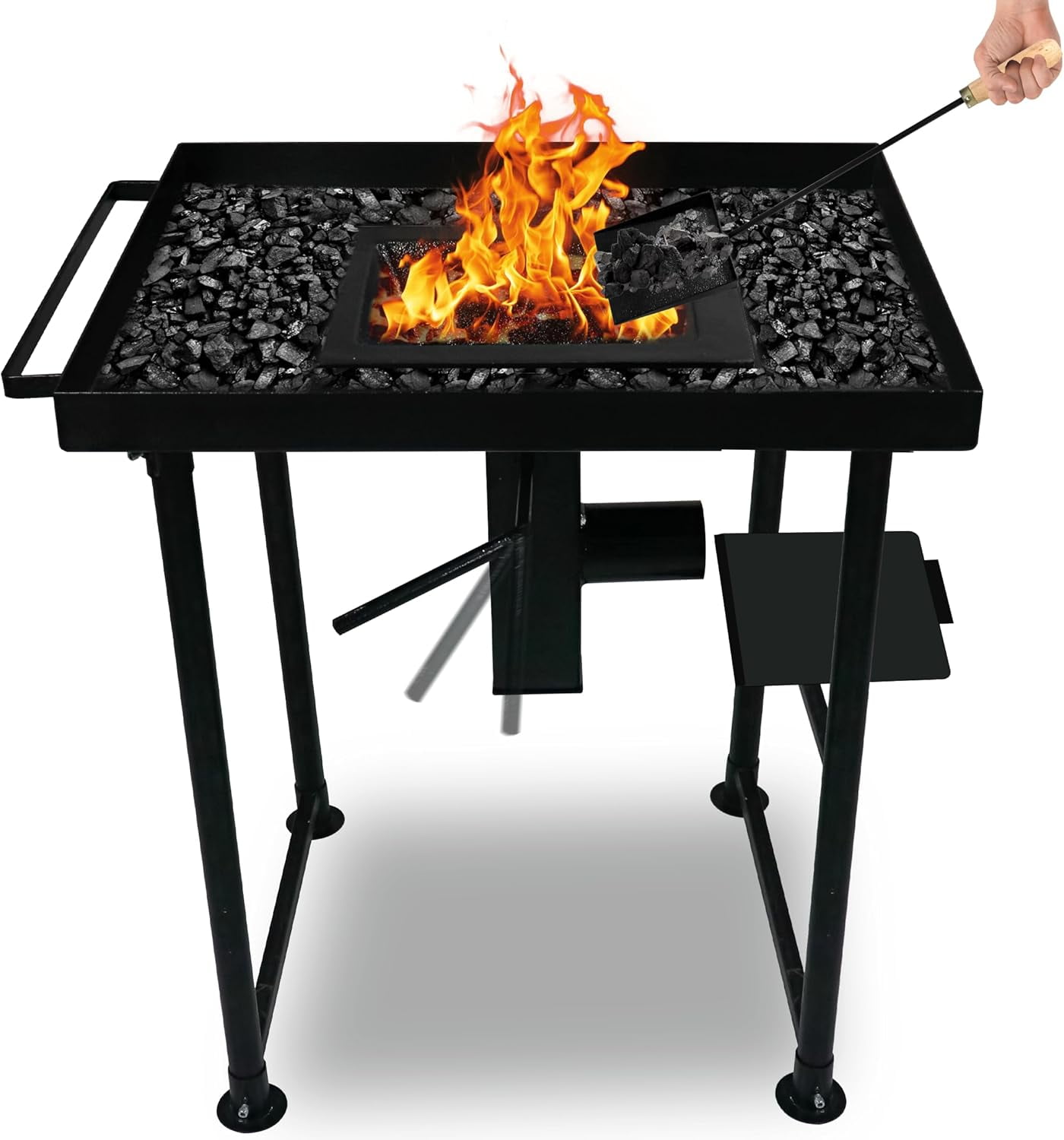 Simond Store Coal Forge Stand & fire Pot Blacksmith Forge kit fire pots ...