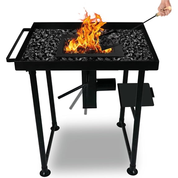 Simond Store Coal Forge Stand & fire Pot Blacksmith Forge kit fire pots ...