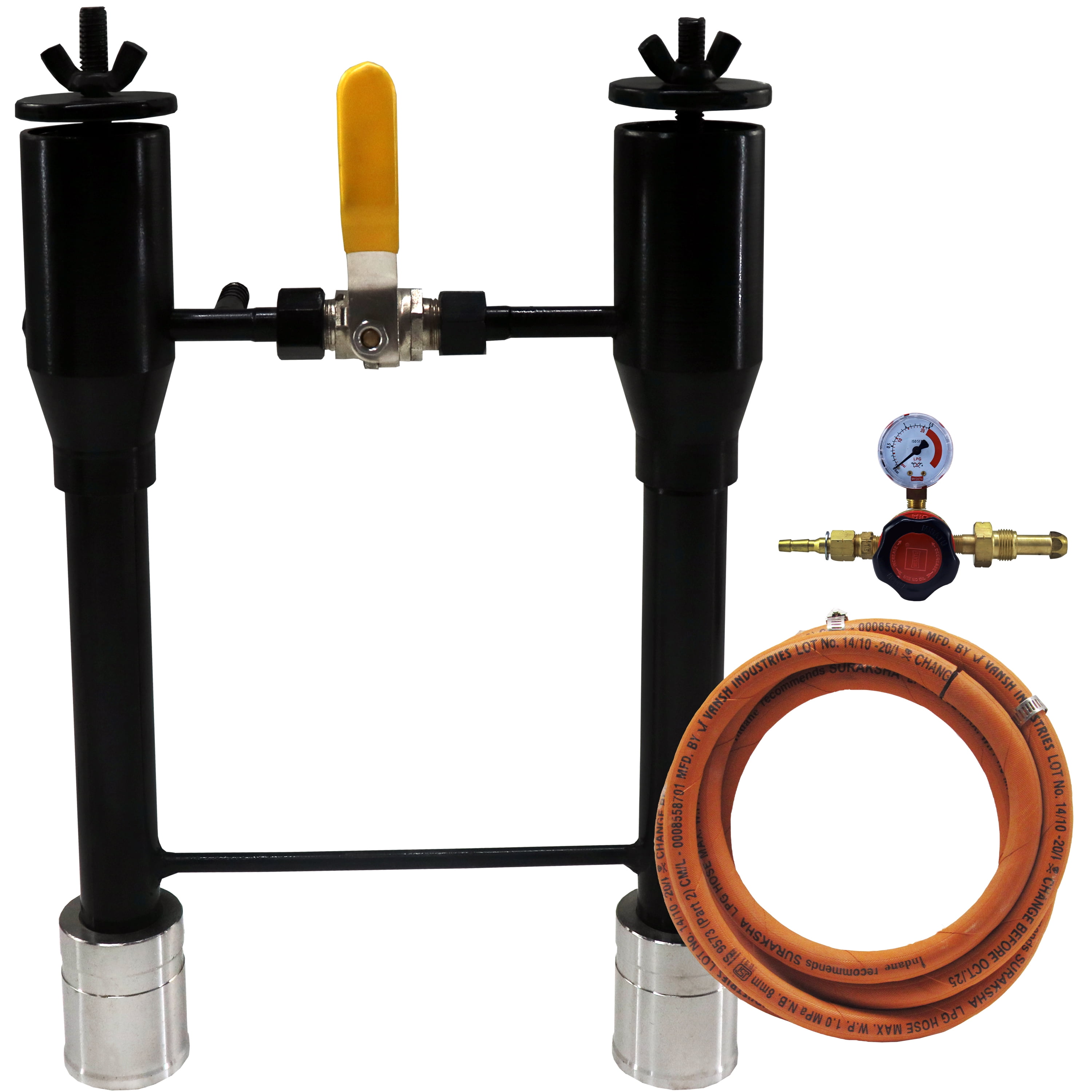 Simond Store Propane Forge Double Burner (With Valve, Hose & Regulator ...