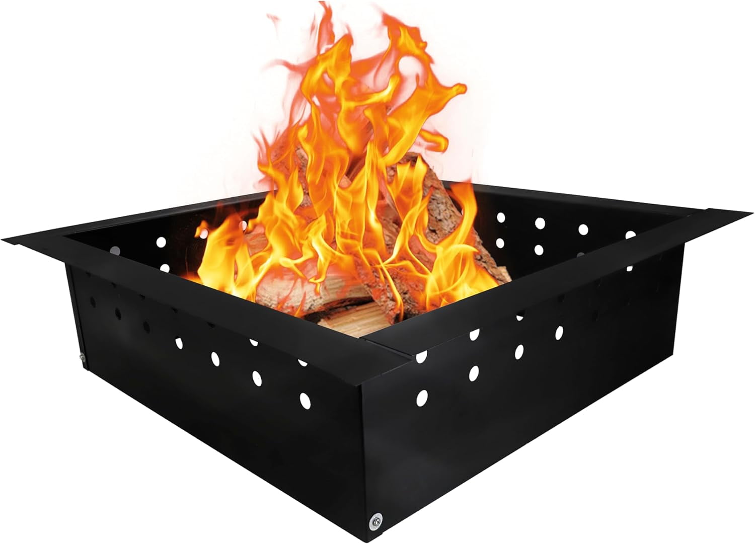 Free Shipping! Simond Store Square Outdoor Fire Pit Ring 36 Inches ...