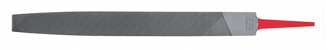 Simonds Flat Aluminum File, Double, 6inL, Rasp Nat. 73274500 - Walmart.com