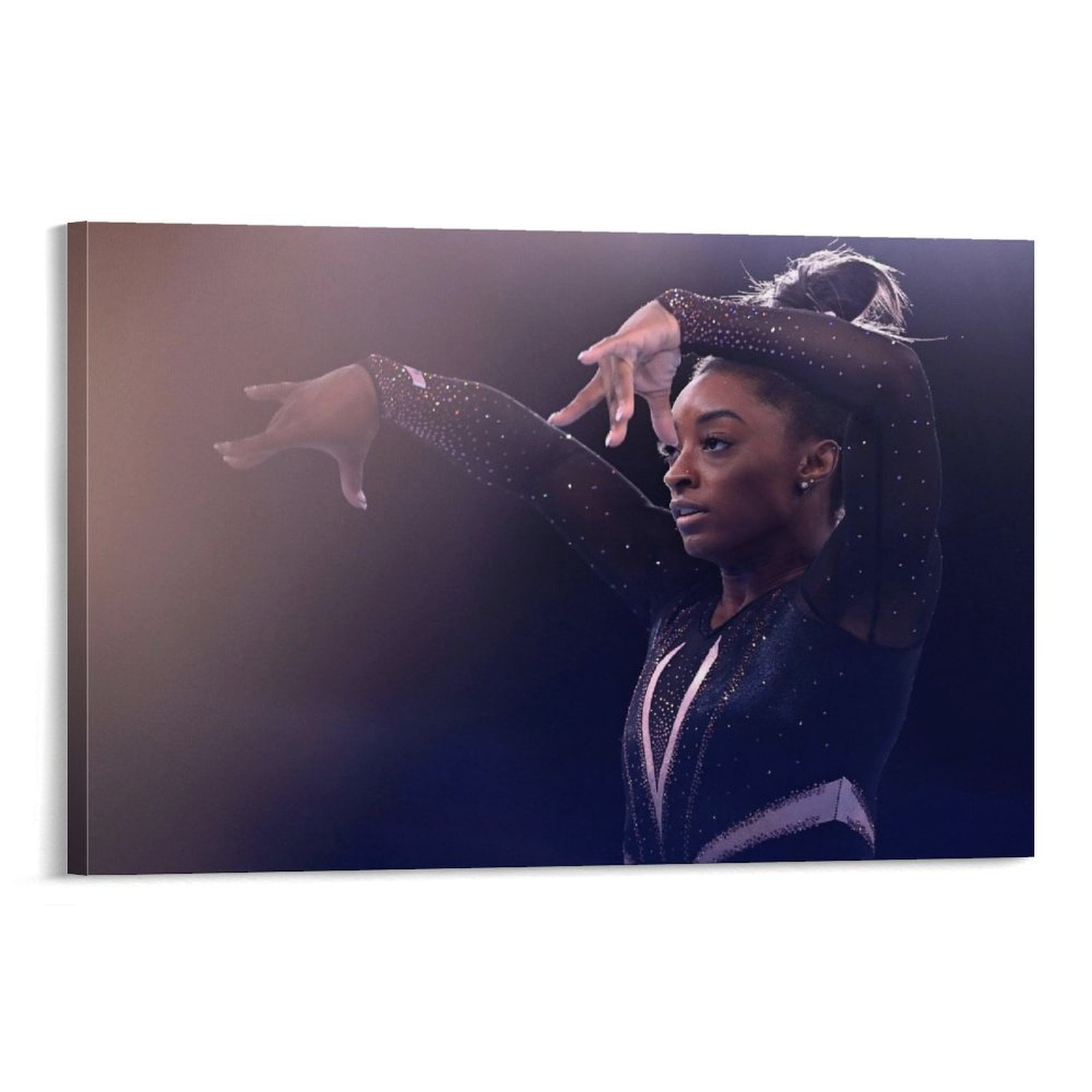 Simone Biles Athlete Poster Gymnastics Picture Print Canvas Poster Wall ...
