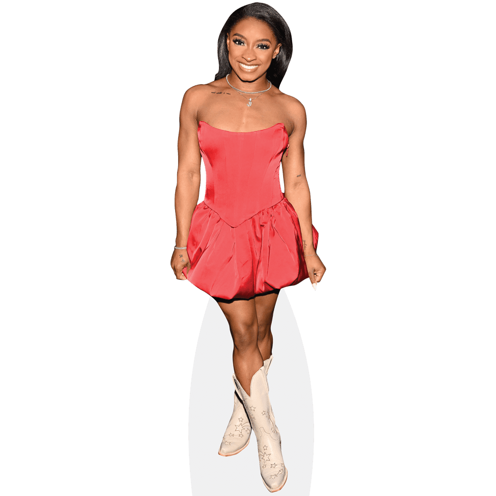 Simone Biles (Bubble Skirt) Mini Size Cutout. Standee. - Walmart.com