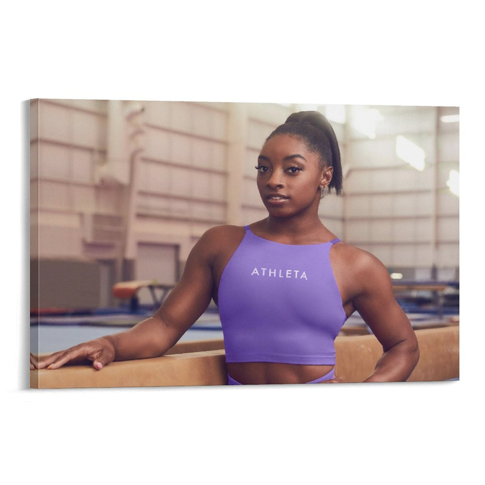 Simone Biles Gymnastics Athlete Poster Famous Poster Cool Artworks ...