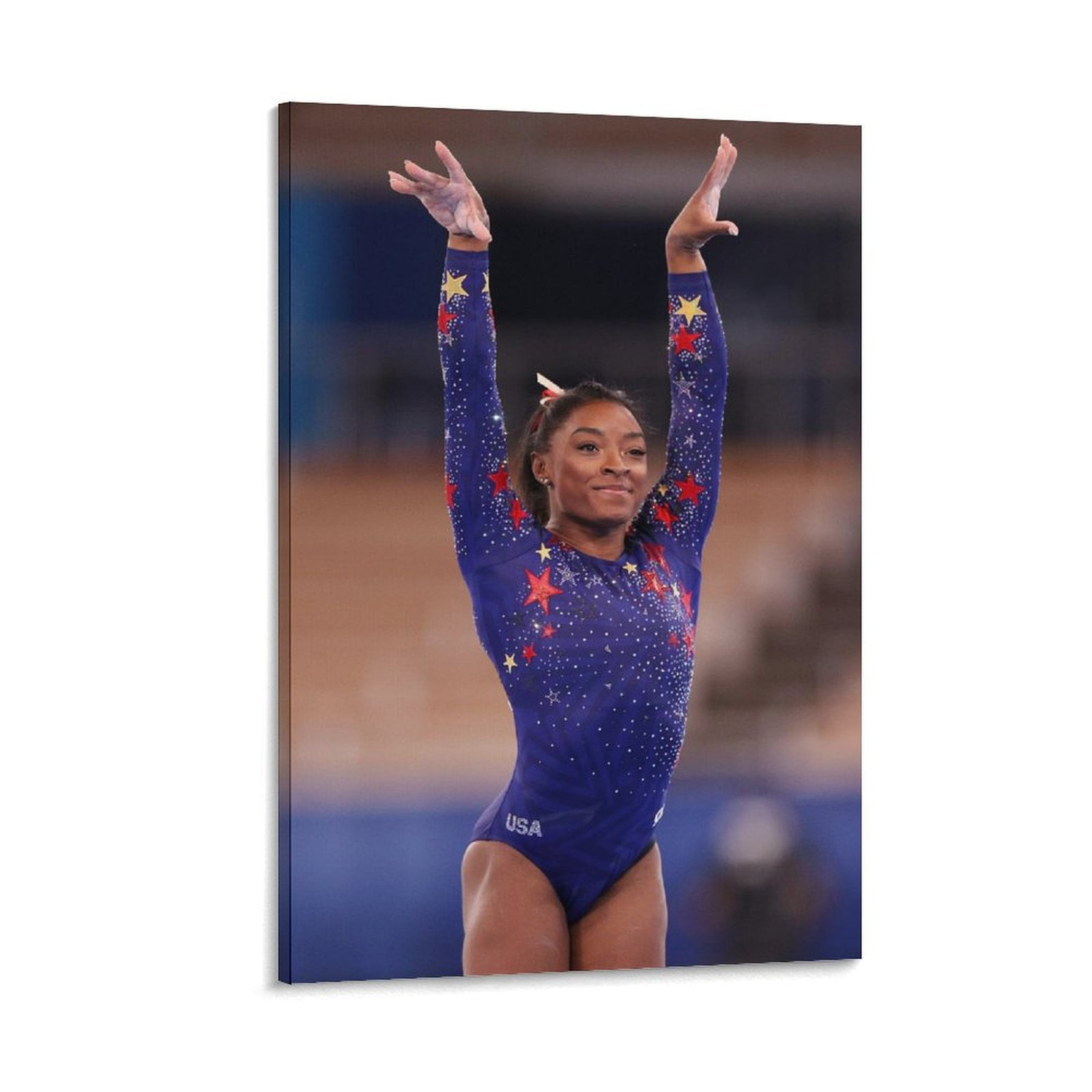 Simone Biles Gymnastics Athlete Poster Room Aesthetic Poster Print Art ...