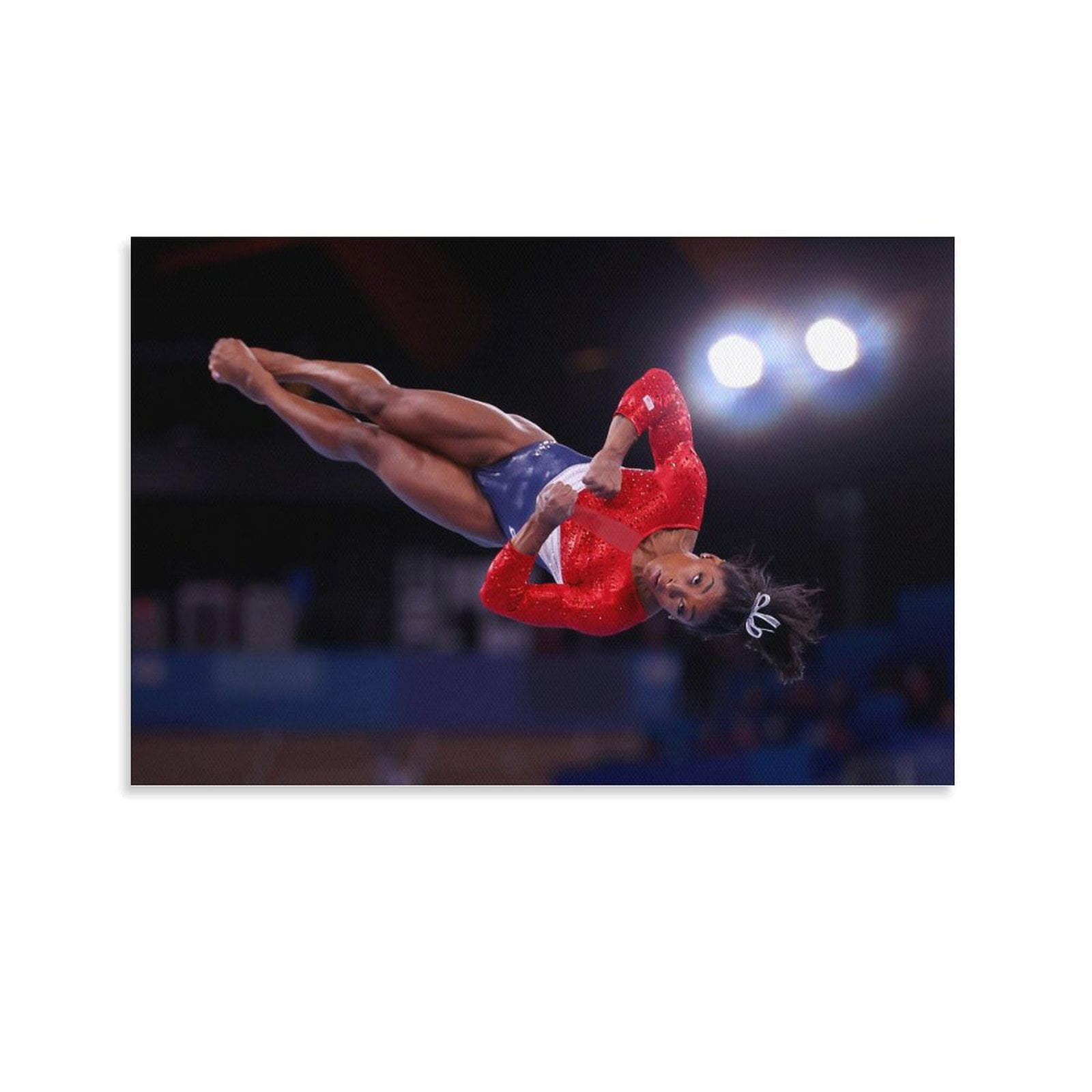 Simone Biles Gymnastics Poster Athlete Artworks Picture Print Poster ...