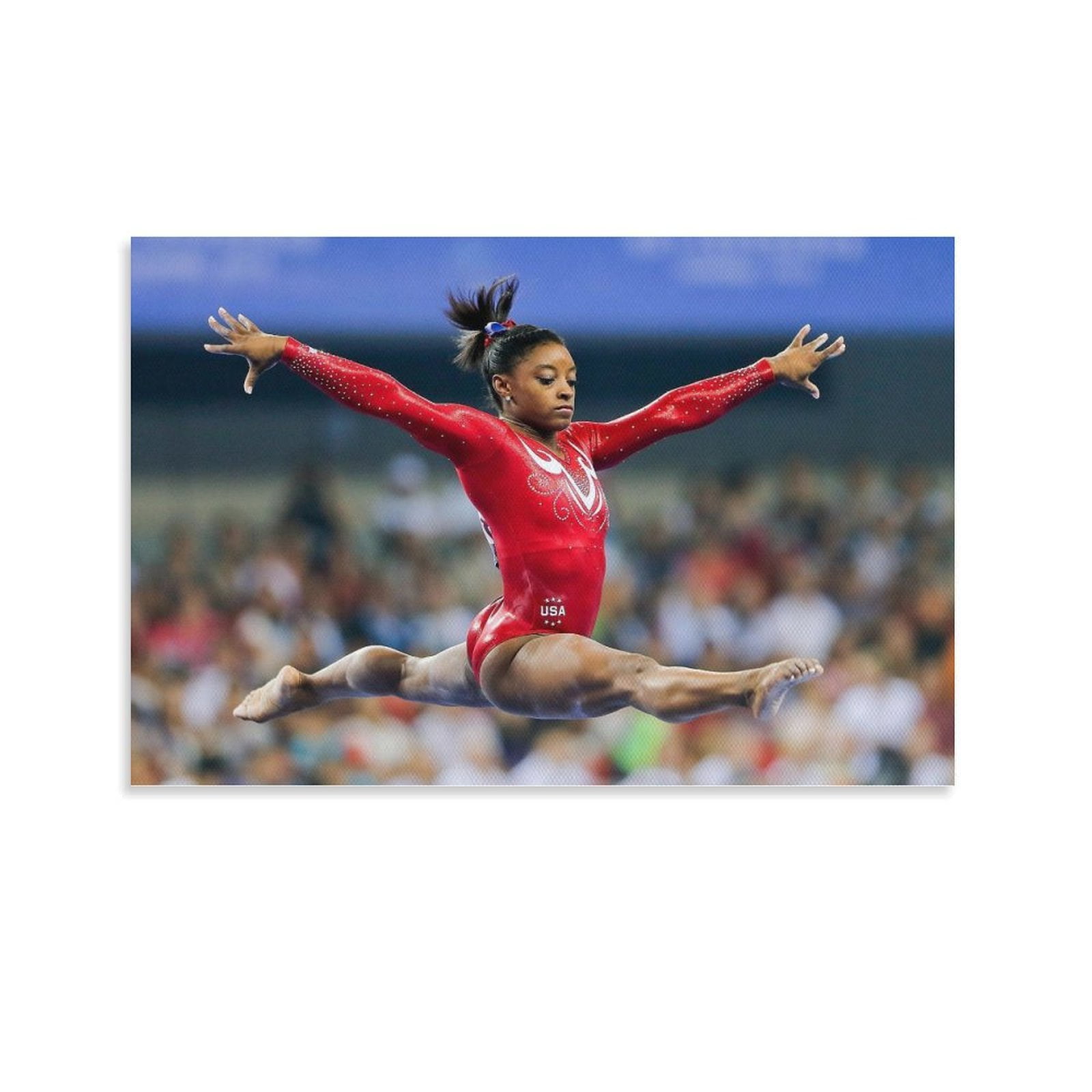 Simone Biles Sports Celebrity USA Gymnastics Athlete Poster Posters ...