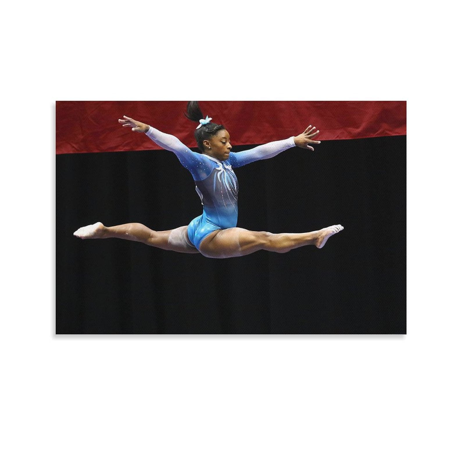 Simone Biles Sports Poster Sexy Athlete Poster Picture Print Canvas ...