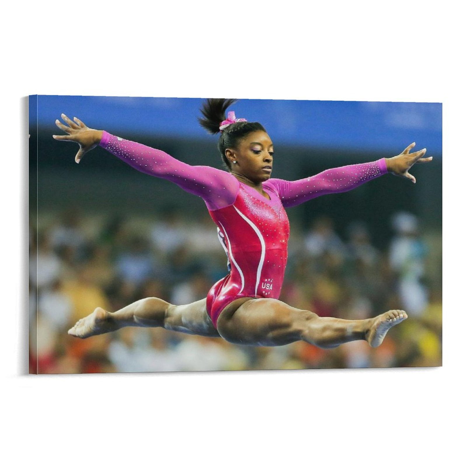 Simone Biles Sports Sexy Celebrity USA Gymnastics Athlete Poster Home ...