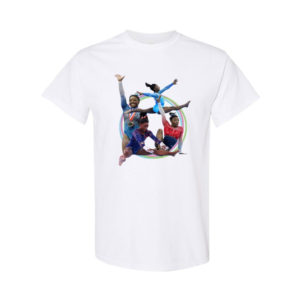 Simone Biles Stylish Gymnastics Champion Tee-Shirt for Simone Biles ...