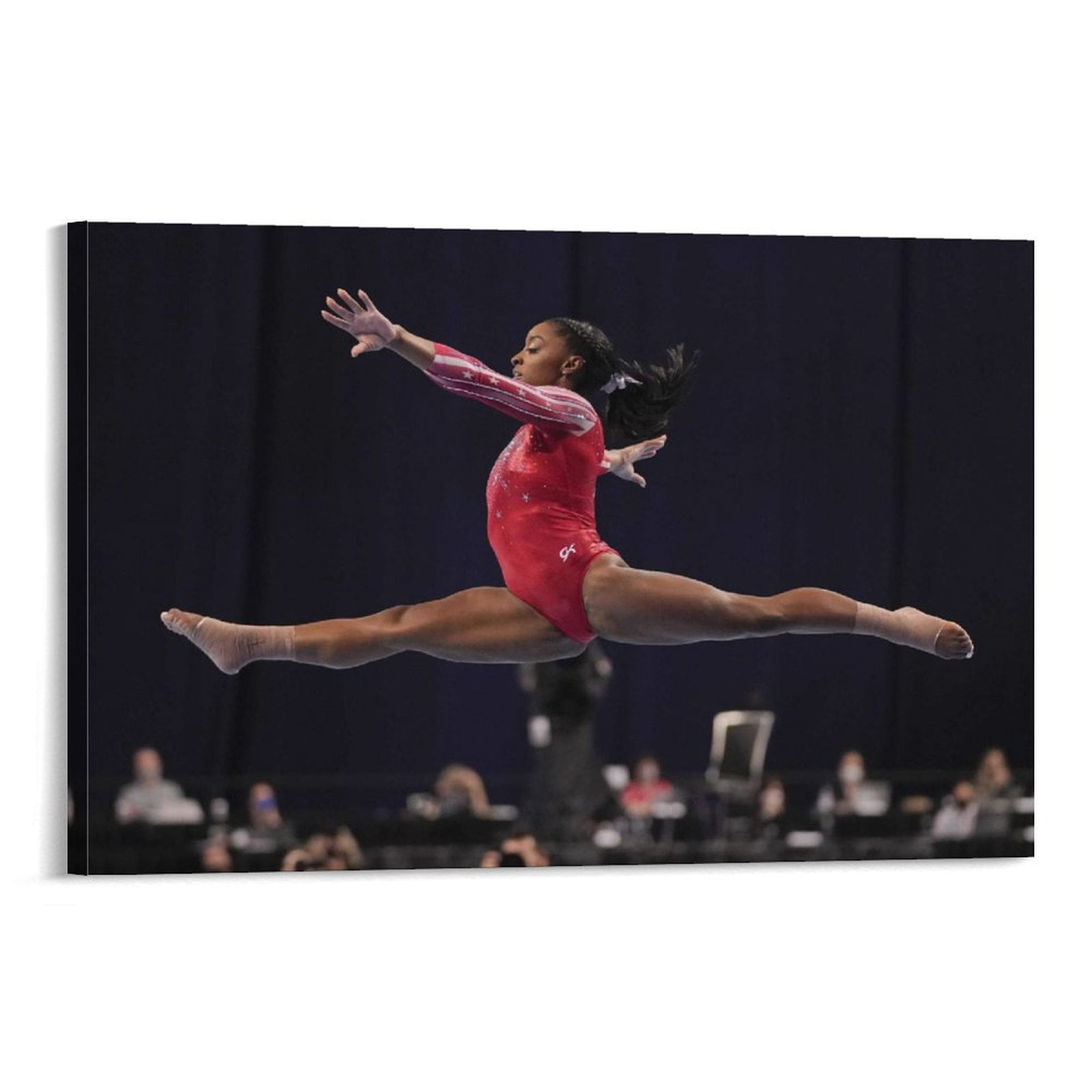 Simone Biles USA Gymnastics Poster Athlete Artworks Canvas Poster Room ...