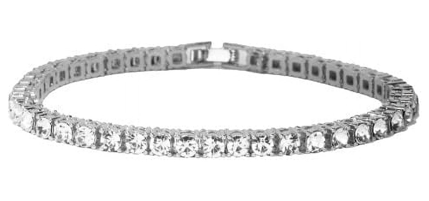 Simone Chic Distinctive Classic Tennis Bracelets - Your Choice 3mm or ...