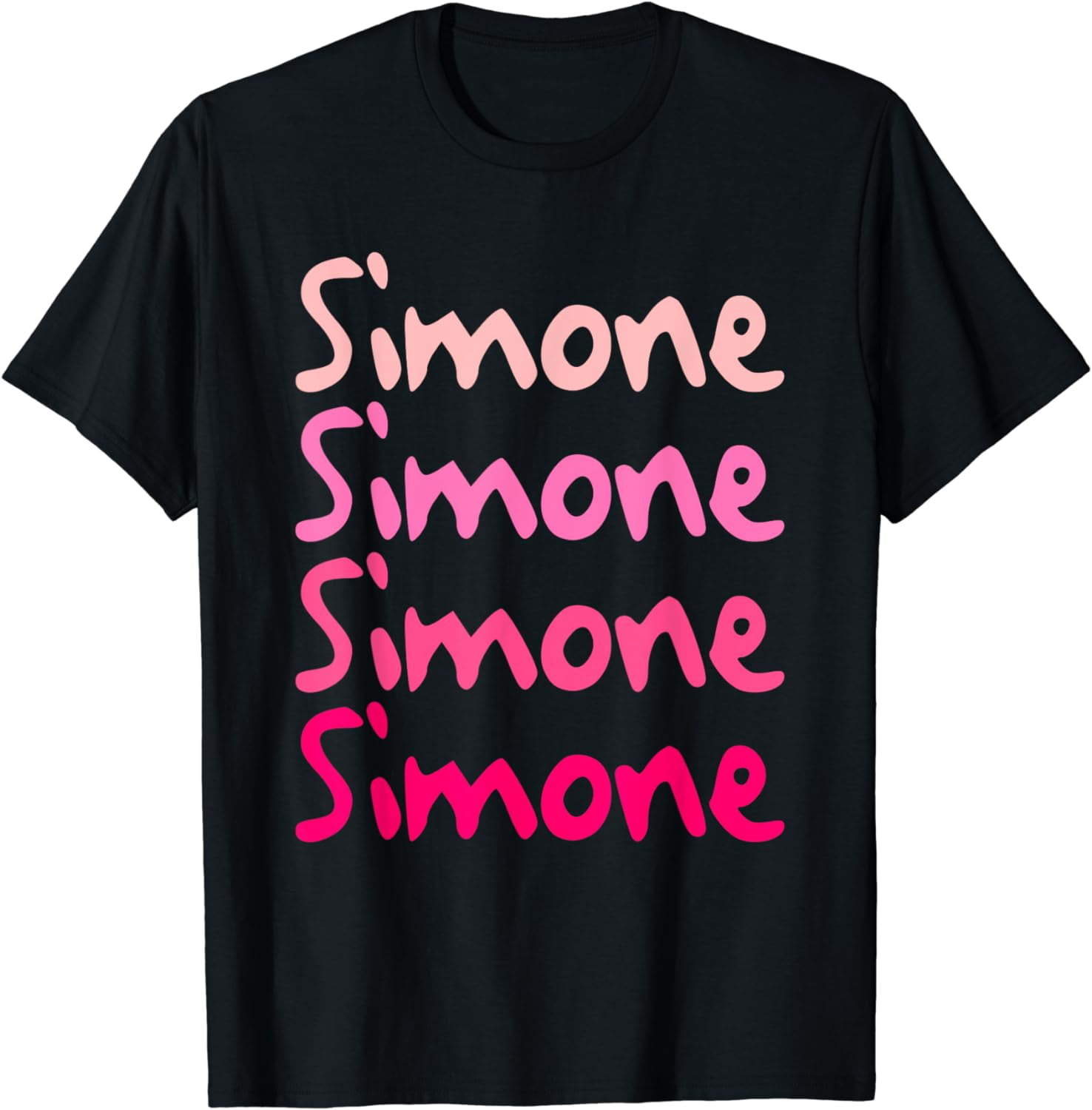 Simone First Name-d Boy Girl Baby Birth-day T-Shirt - Walmart.com