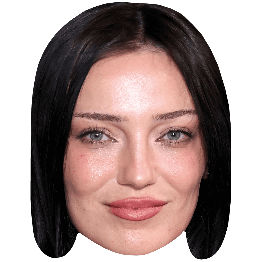 Simone Murphy (Dark Hair) Celebrity Mask, Flat Card Face, Fancy Dress ...