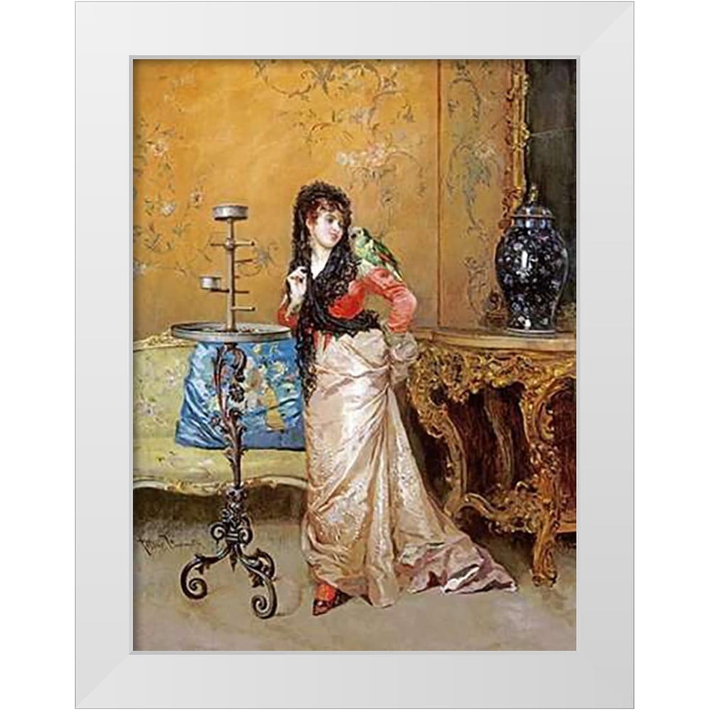 Simonetti, Attilio 25x32 White Modern Wood Framed Museum Art Print ...