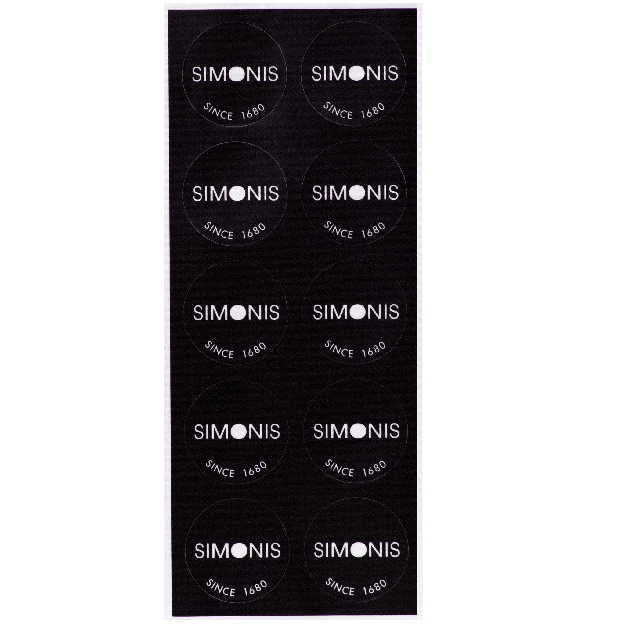 Simonis Billiard Pool table Spots 10 pcs - 35 mm/1-3/8" - Black - Self ...