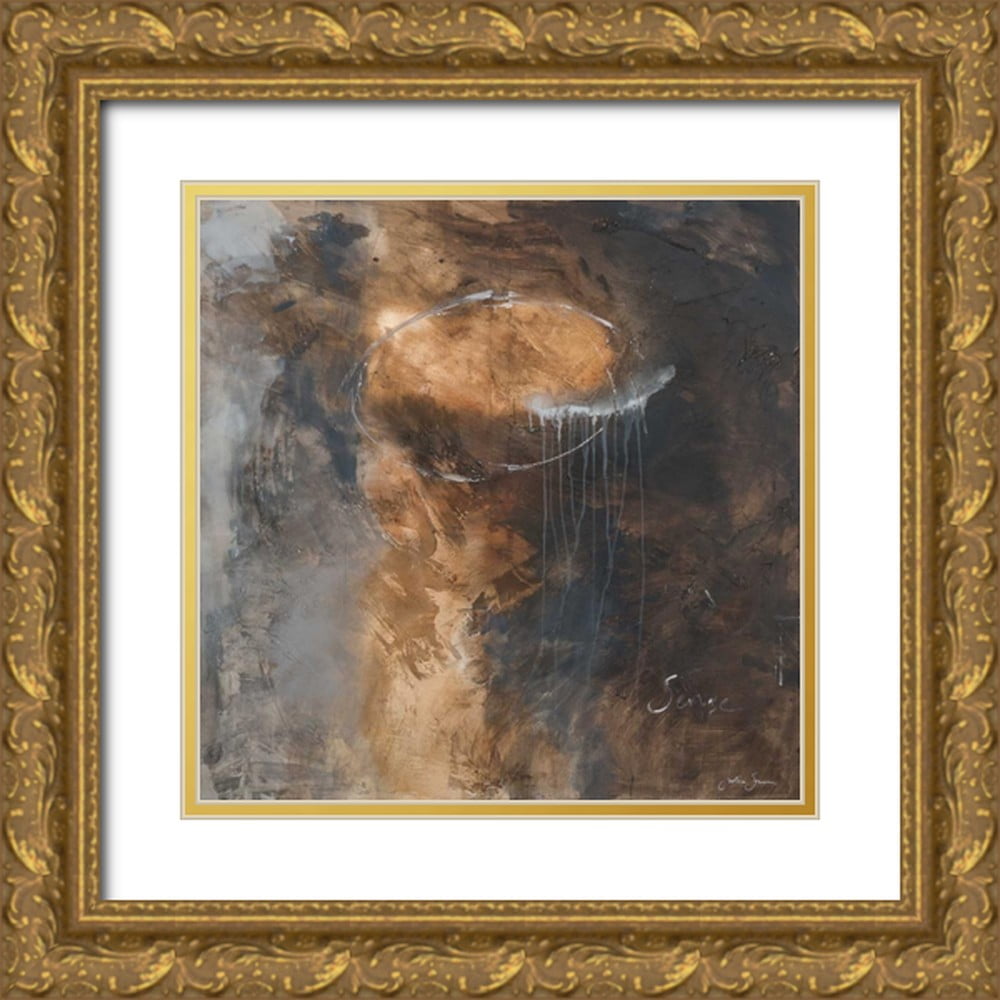 Simonis, Julia 26x26 Gold Ornate Wood Framed with Double Matting Museum ...