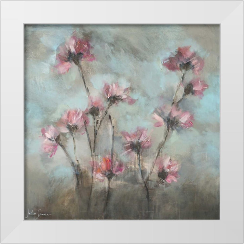 Simonis, Julia 26x26 White Modern Wood Framed Museum Art Print Titled ...