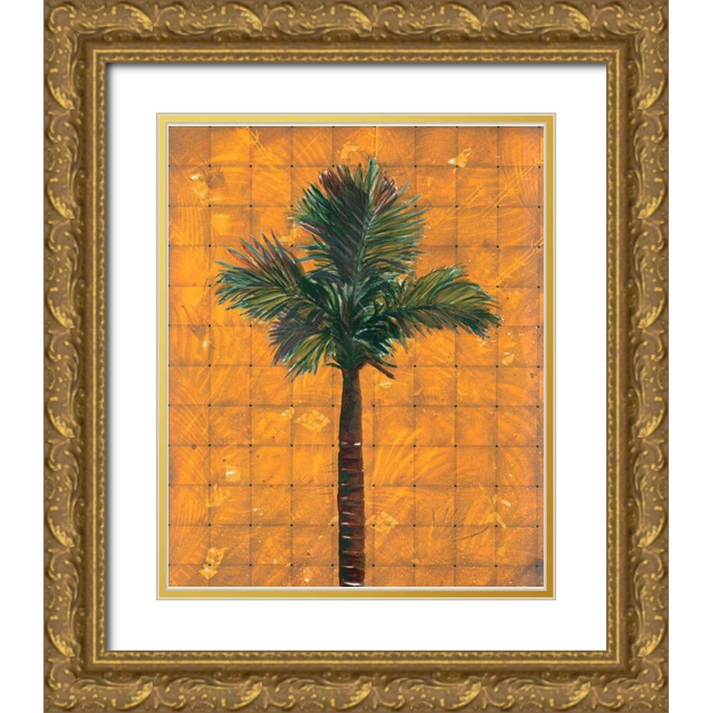 Simons 15x18 Gold Ornate Wood Framed with Double Matting Museum Art ...