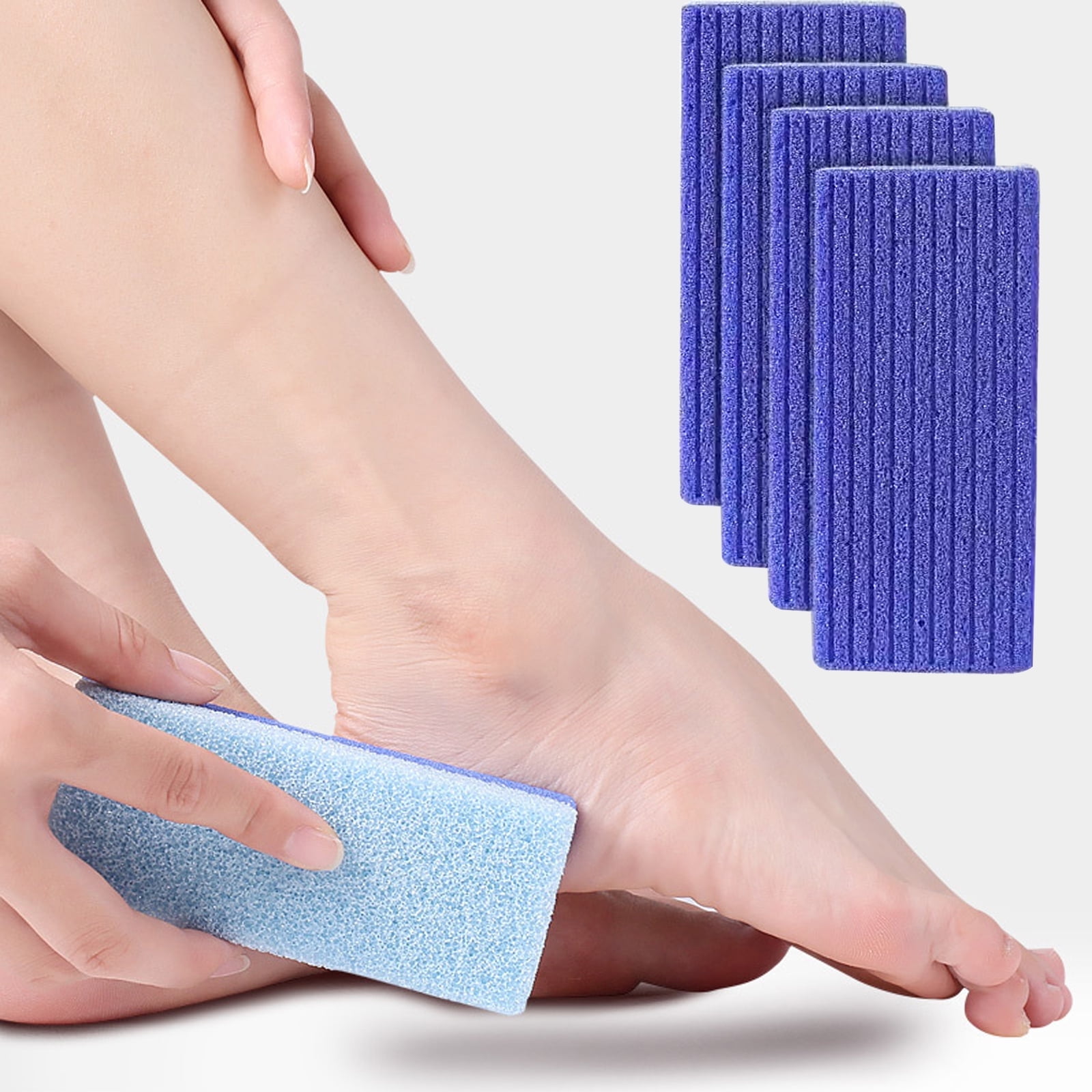Simperf 4 Pack Pumice Stone for Feet, Foot Scrubber, Dead Skin Scraper ...
