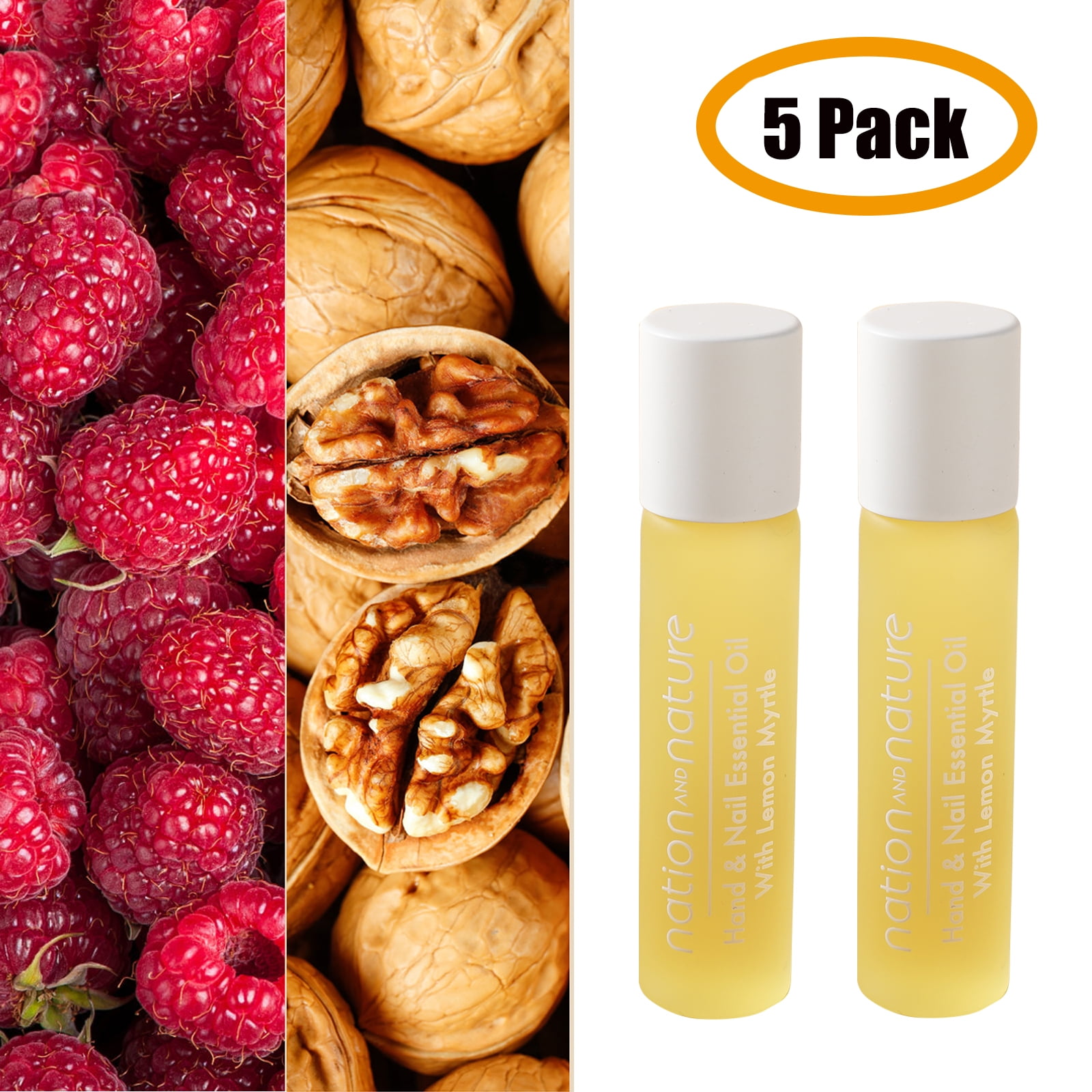 Simperf 5 Pack Nail Care Essential Oil Care Solution Nutrient Oil ...