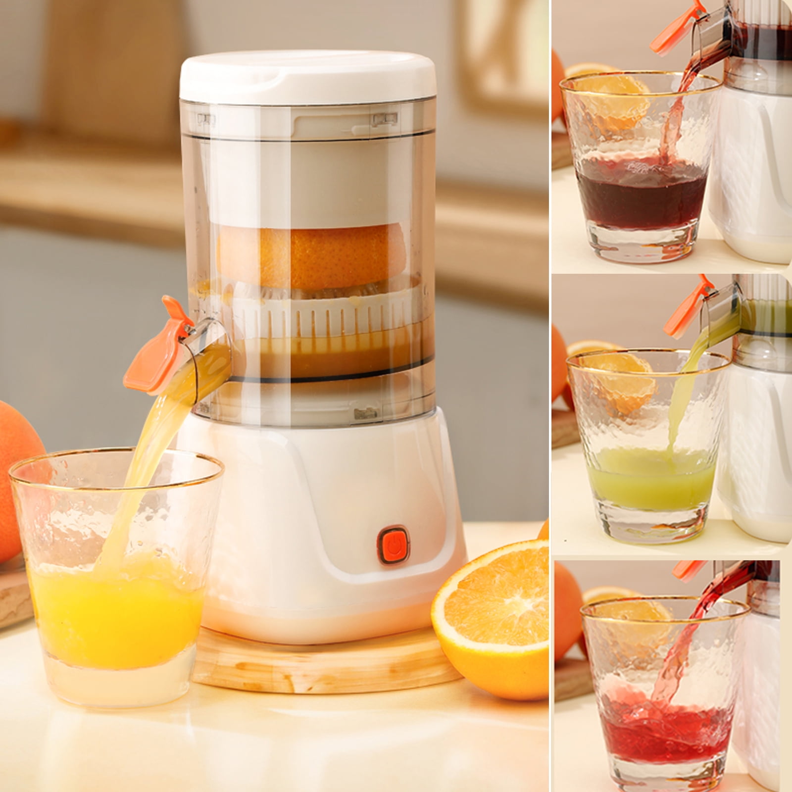 Simperf Electric Citrus Juicer Machines,with USB Charging Portable ...