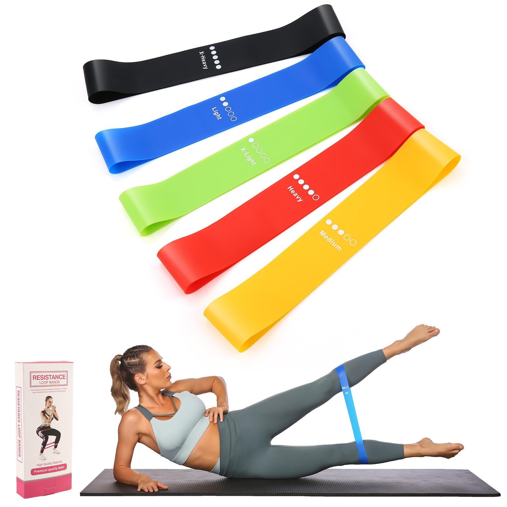 Simpfree Fitness Equipment Set, Glute Resistance Bands for Gym ...