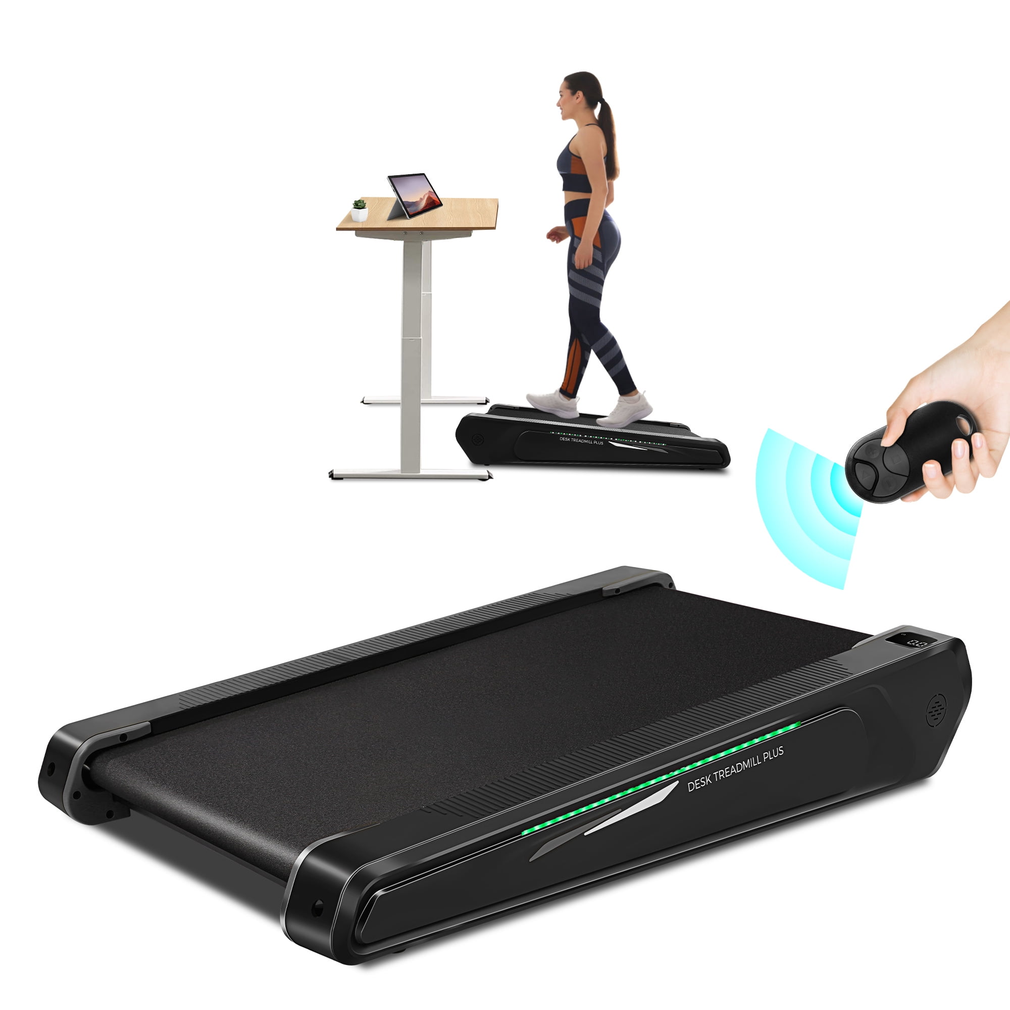 Simpfree Smallest Walking Pad with Incline,2.5HP Under Desk Treadmill ...