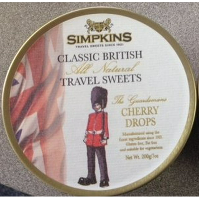 Simpkins Guardsman Cherry Drops Travel Sweets 7 oz x 3 - Walmart.com
