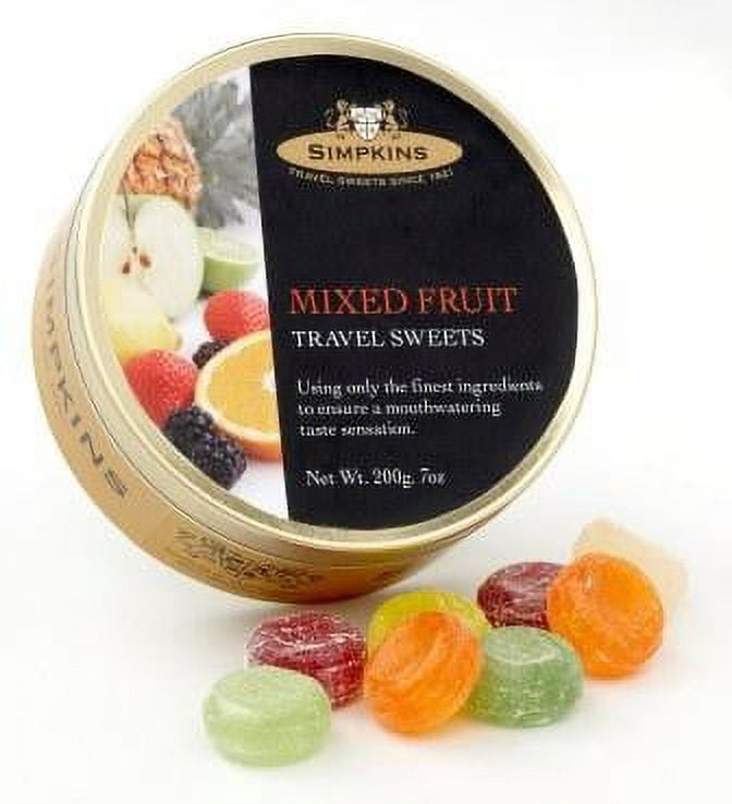 Simpkins Candy Flavored Mixed Fruit Drops, 200g Pack - Walmart.com