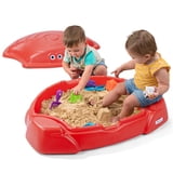 Simplay3 Coastal Crab Sandbox, 33.5" x 26" x 10" with Cover for Kids ...