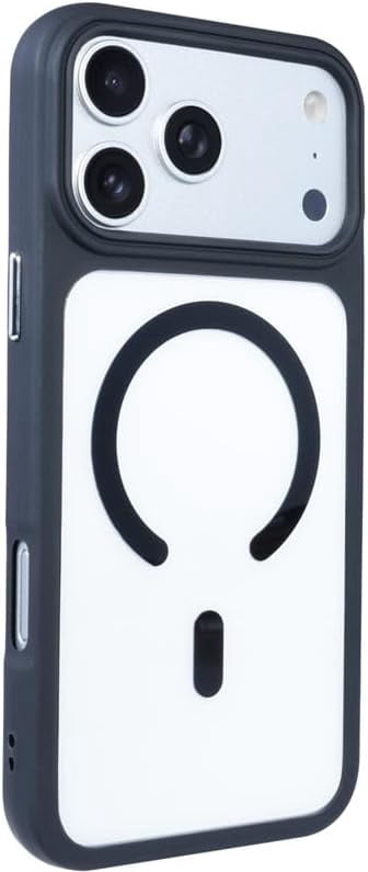 Simple 2 in 1 Magnetic Phone Case for iPhone, Compatible with (Black ...