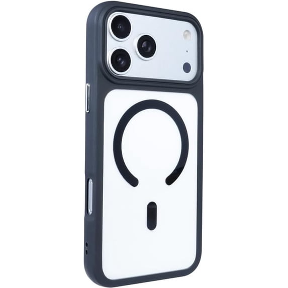 Simple 2 in 1 Magnetic Phone Case for iPhone, Compatible with (Black ...