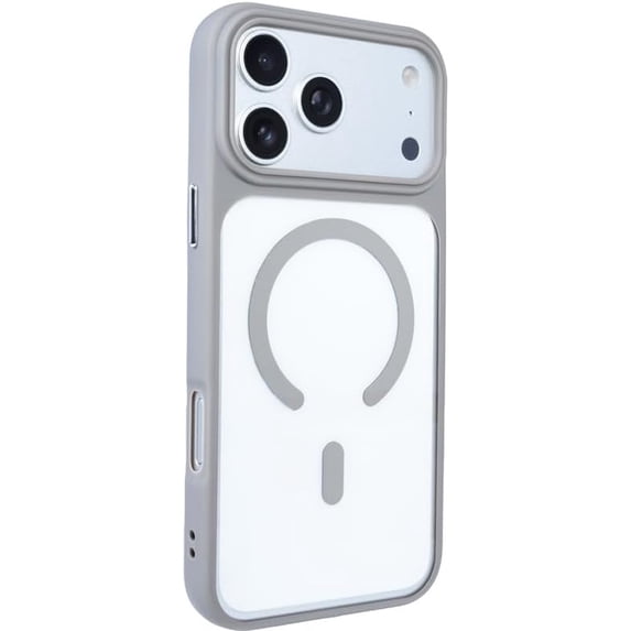 Simple 2 in 1 Magnetic Phone Case for iPhone, Compatible with (Gray ...