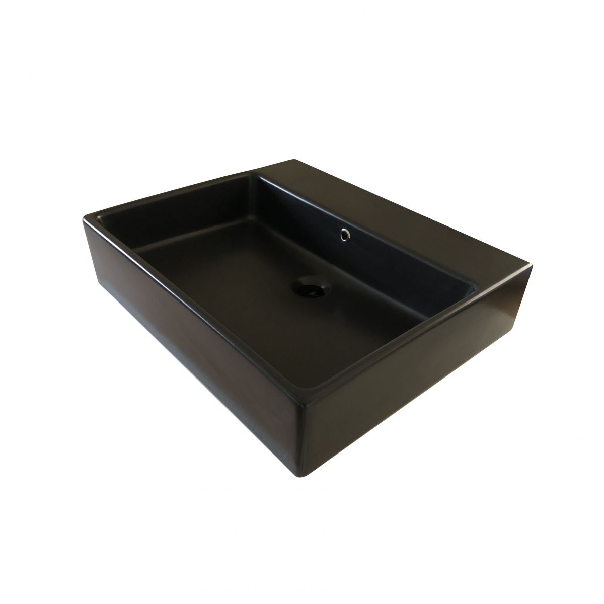 Simple 60.50A.00 BM Wall Mount/Vessel Bathroom Sink Without Faucet Hole ...