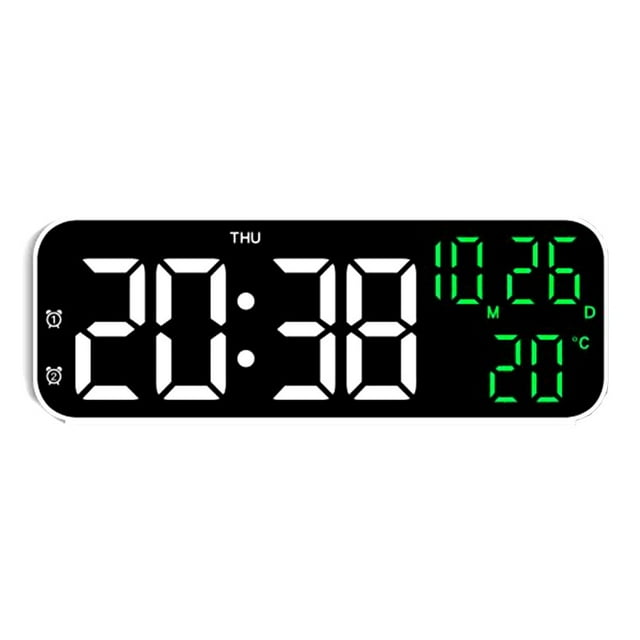 Simple Alarm Clock Multi-Function LED Multi-Set Alarm Clock 9-Inch ...
