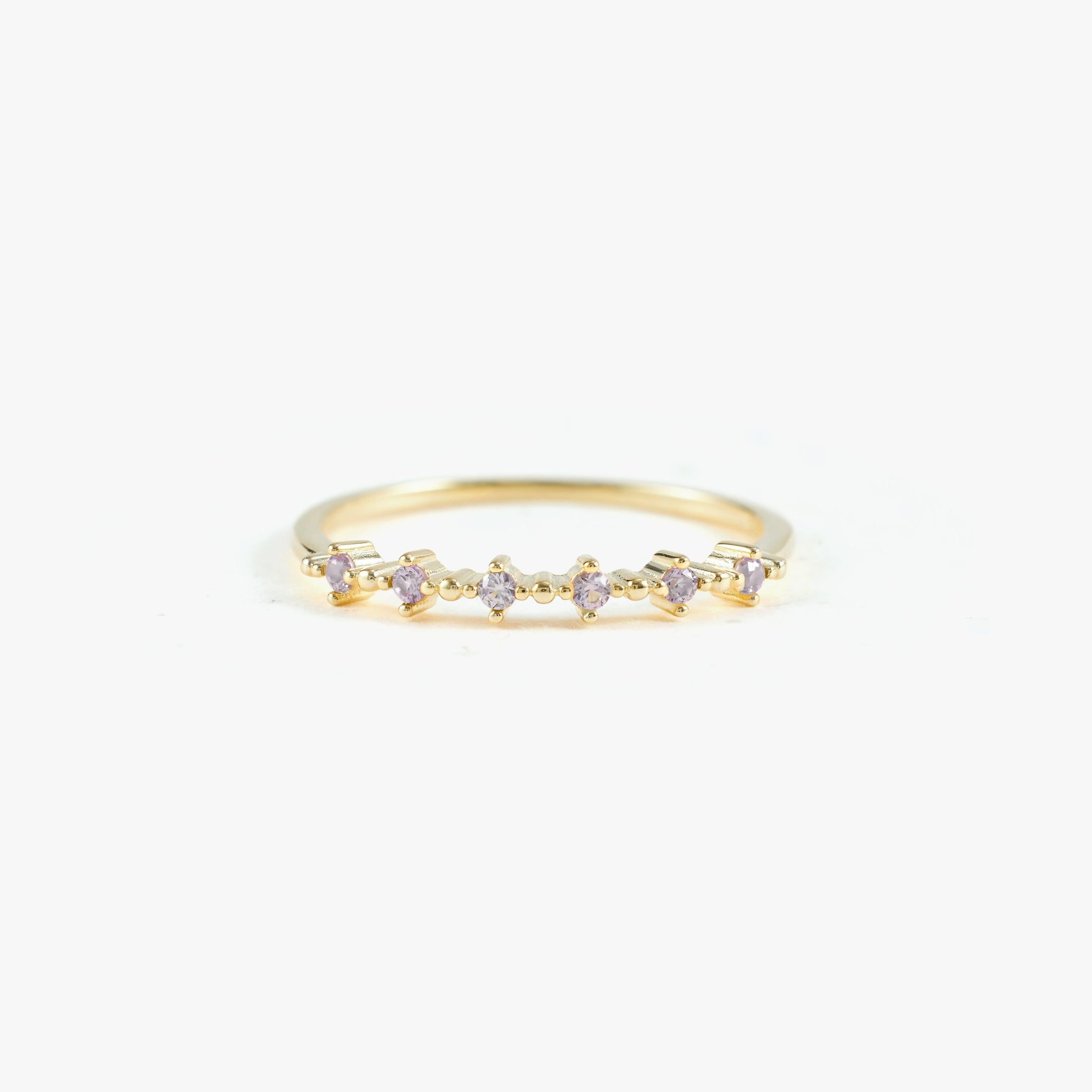Simple Alexandrite Eternity Ring - Walmart.com