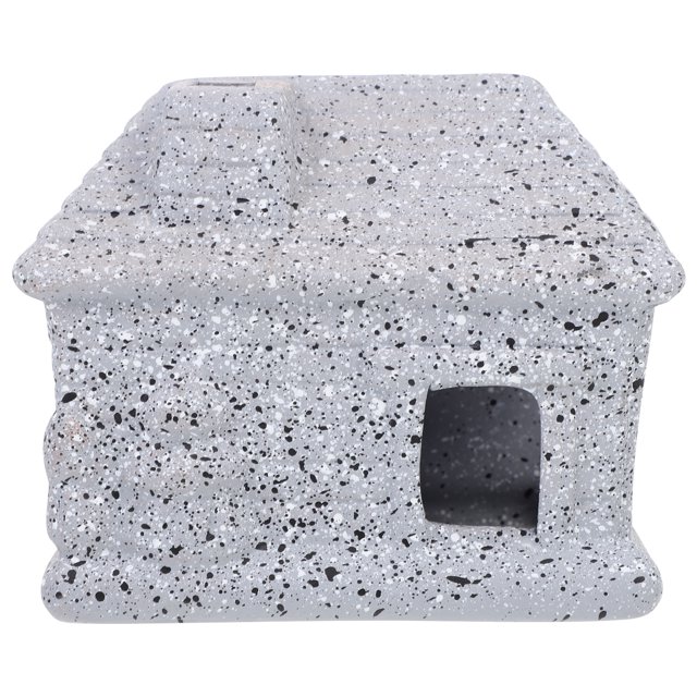 Simple Aquarium Caves Ornaments Gel Floating Fish Tank Grey - Walmart.com