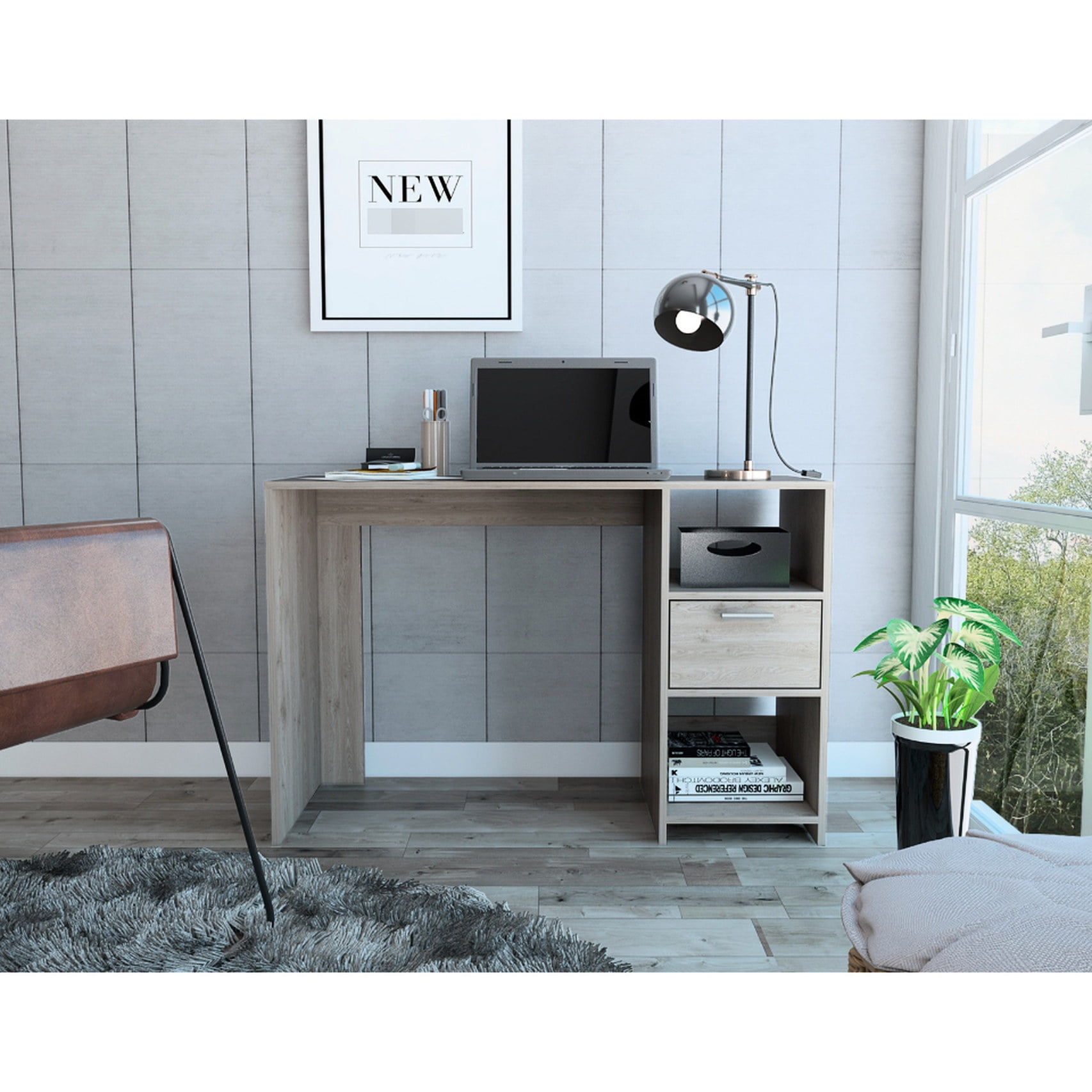 Simple Assembly Desk - Save Time in Home Office Setup - Walmart.com