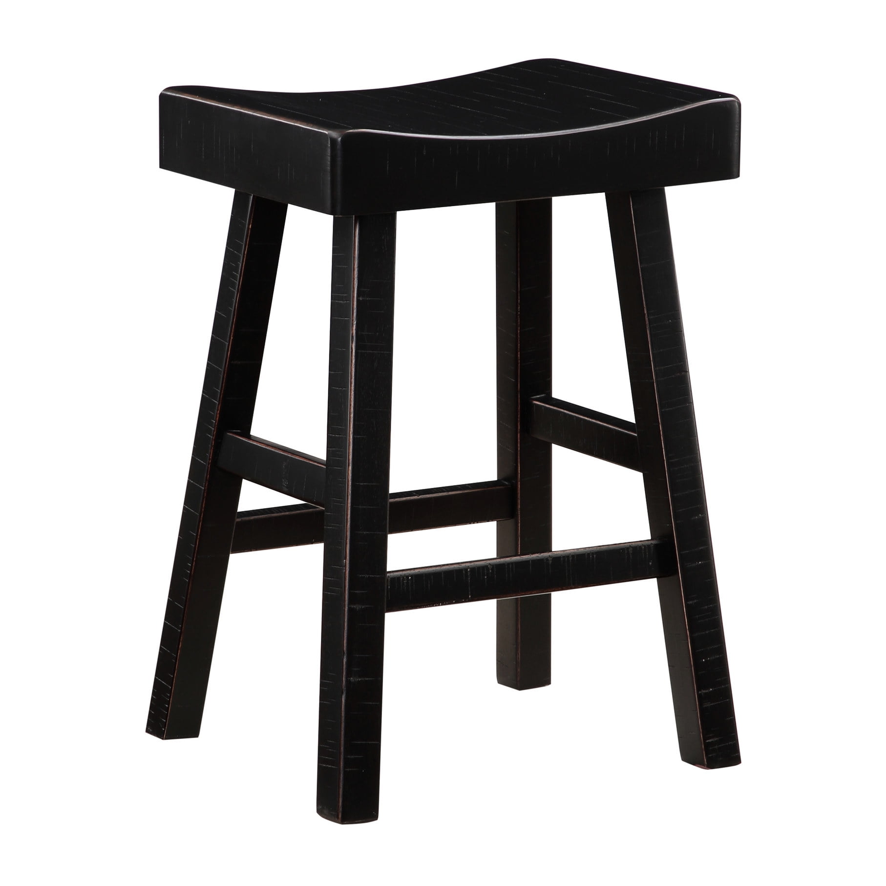 Simple Assembly Solid Wood Stools - Quick Setup in Dining Spaces ...