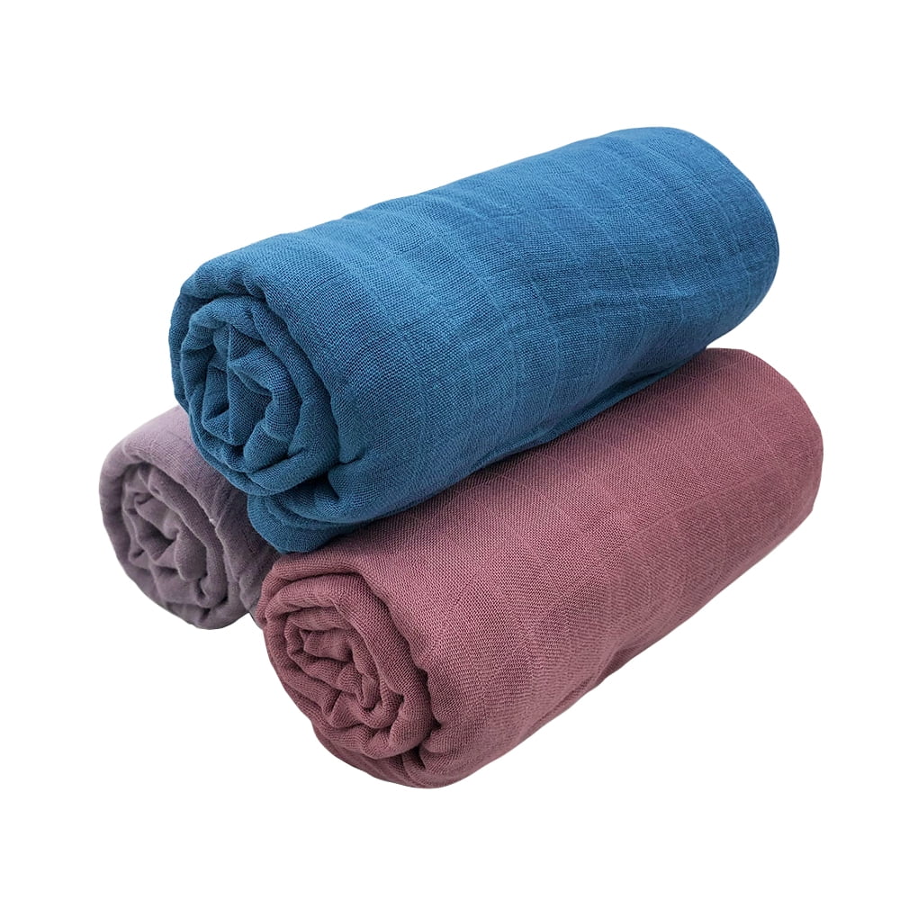 Simple Baby Essentials | Soft Bamboo Muslin Cotton Swaddles - Receiving ...