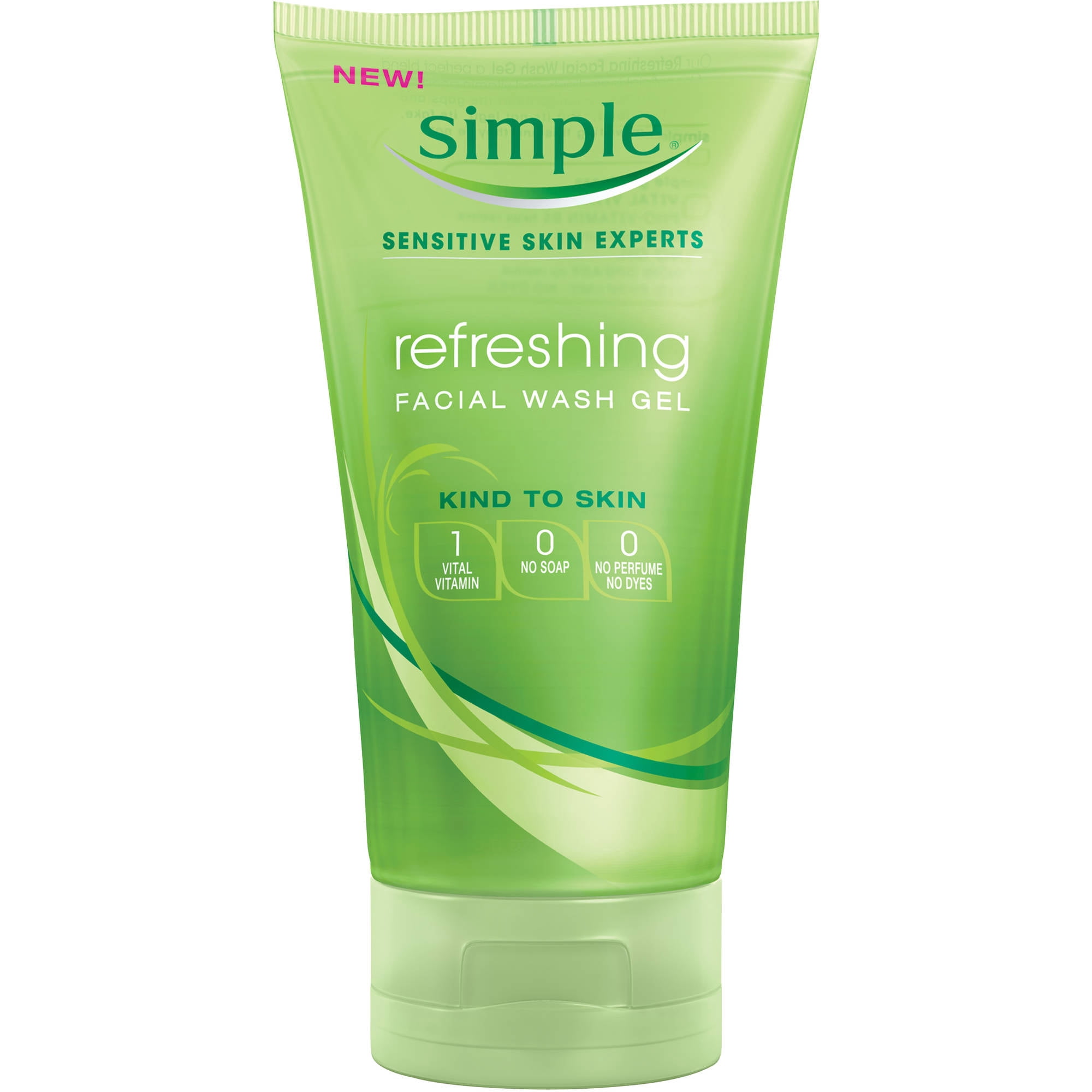 Simple Base Simple Refreshing Facial Wash Gel 5fo - Walmart.com