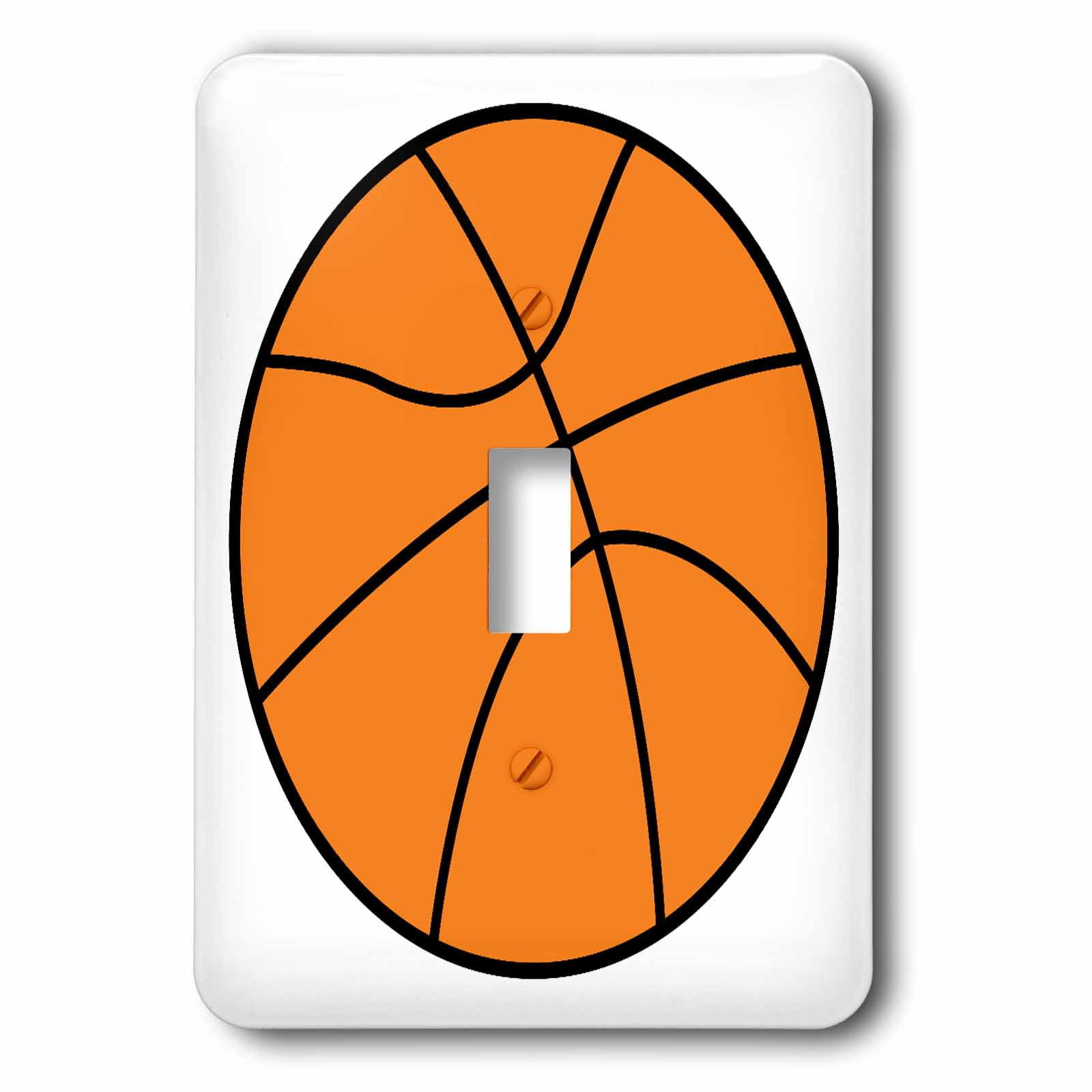 3dRose, Simple Basketball Vector Sports Design, single toggle switch ...